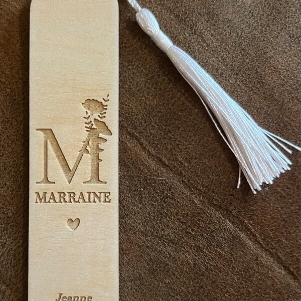 Marque page personnalisé en bois - Etsy France