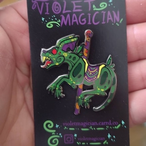 Glow-in-the-dark Cryptid Ghost Deer/ Stag Soft Enamel Pin - Etsy