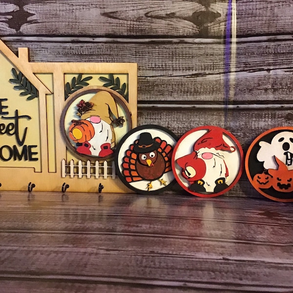 Home Sweet Home Key Sign- Welcome Sign SVG Laser File - Glowforge File ...