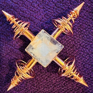 Copper Spiritual Energy Generator With Quartz Pyramid and Conductive ...