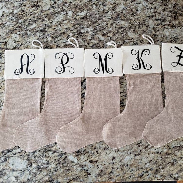 Single Letter Monogram Iron On, One Letter Monogram Iron on Transfer ...