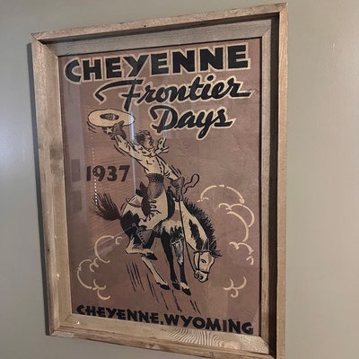 COWBOY Rodeo Poster Texas Cowboy Reunion 1930 Vintage Poster 18x24 - Etsy