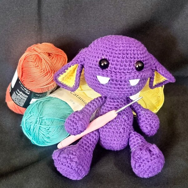 The Goblin Thing Crochet Pattern Pdf Mythical Creatures Crochet ...