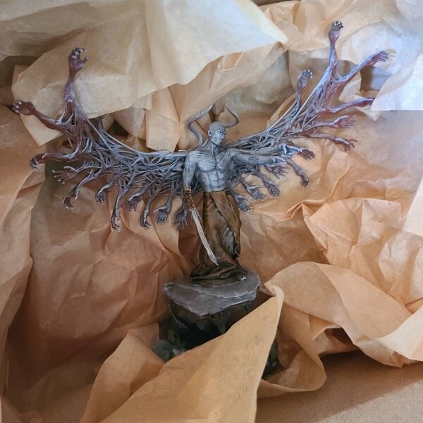 Afflicted Celestial Mini Monster Mayhem the Light Corrupt RESIN Fantasy ...
