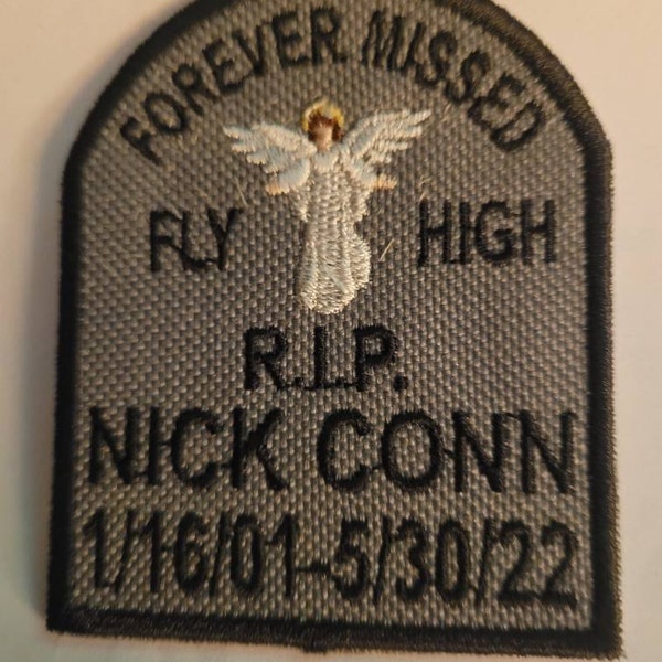 Tombstone Memorial Patches - Etsy
