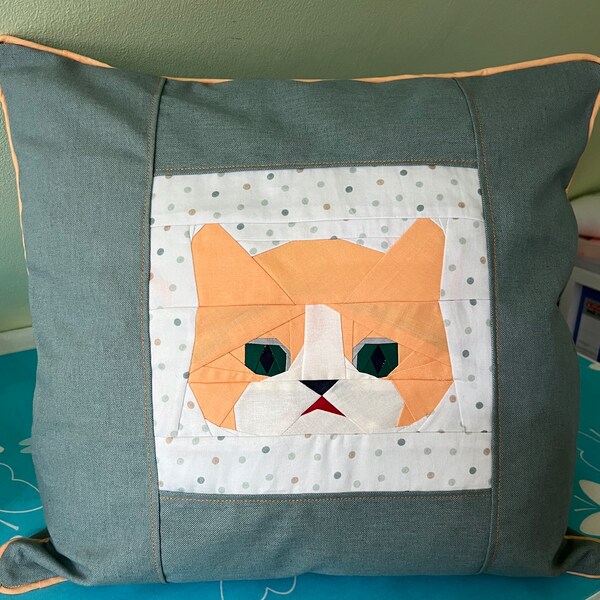 Grumpy Cat Foundation Paper Pieced Quilt Pattern - Etsy