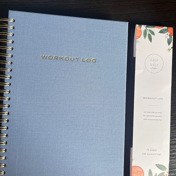 Muted Floral Spiral Notebook, Hardcover Lined Journal, Spiral Bound ...