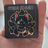 Mythical Cryptid Creature Kitsune Hard Enamel Pin - *NOT GRADED* - Etsy