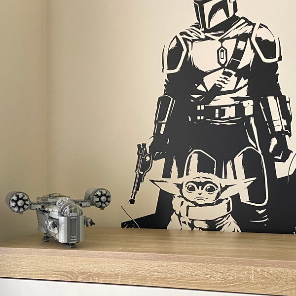 Star Wars Wall Decor Star Wars Wall Decal Star Wars Wall Sticker Jedi ...