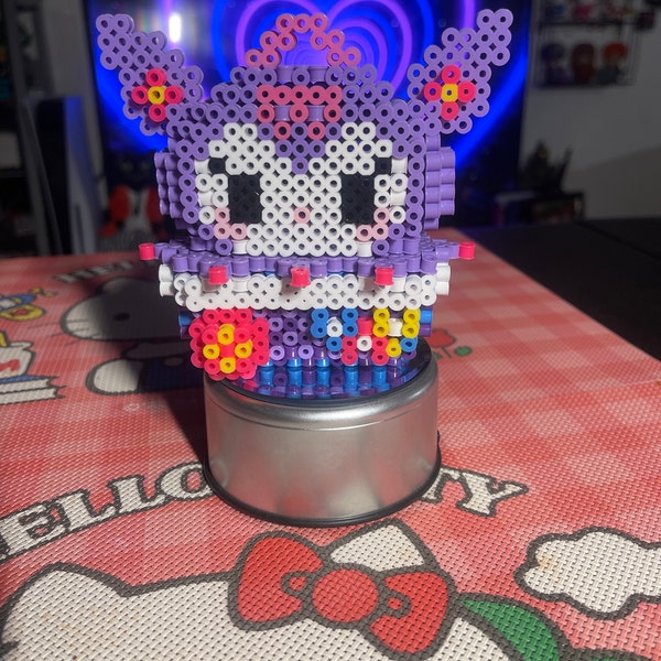 3D Perler Beads Pattern Desktop Pencil Accessories Holder - Etsy