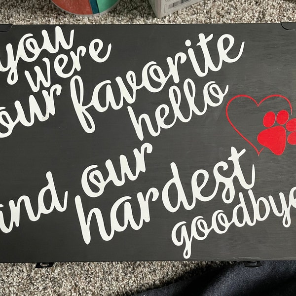 You Were Our Favorite Hello and Our Hardest Goodbye SVG PNG JPG Bundle ...