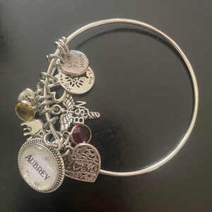 CUSTOM CHARM BRACELET Design Your Own Choose Your Charms - Etsy