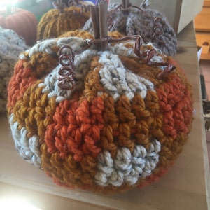 PDF Crochet Pattern for THREE Rustic Pumpkins - Etsy