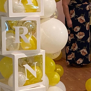 Customizable Balloon Boxes Happy Birthday Foil Balloons - Etsy