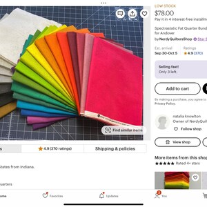 Spectrum Quilt Pattern Featuring Spectrum Continuum by Giucy Giuce - Etsy