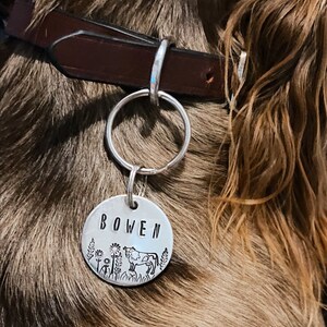 Wilderness Dog Tags Wolf Dog Tags Custom Dog Tags | Etsy