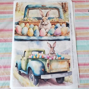 A4 DF F 1002 Barnyard Rooster and Chicken Decopauge Rice Paper - Etsy