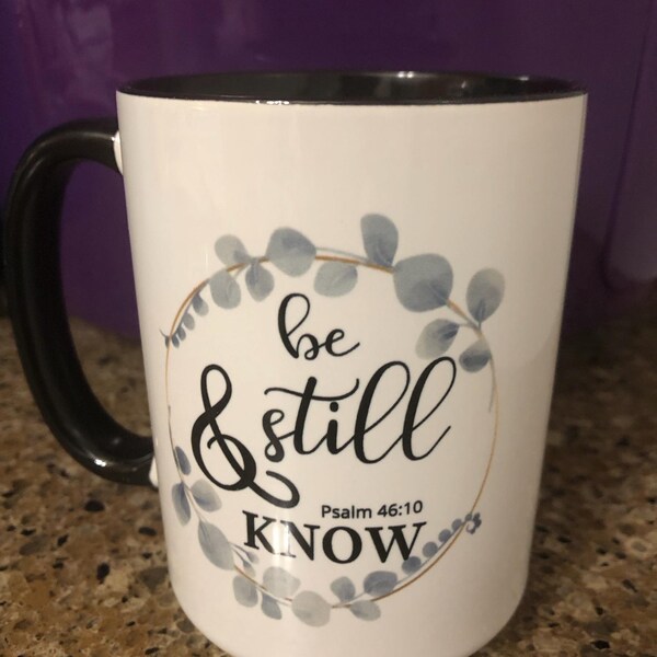 Bible Verse Coffee Mugs | Motivational Christian Mugs | Faith-based ...