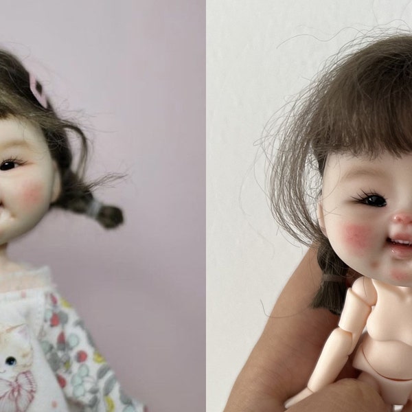 OB11 Doll Ob11 Doll Custom Doll Custom Doll Handmade Doll Obitsu11 - Etsy