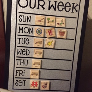 Holiday Magnet Set of 12 Calendar Magnets Magnetic Calendar Magnets ...