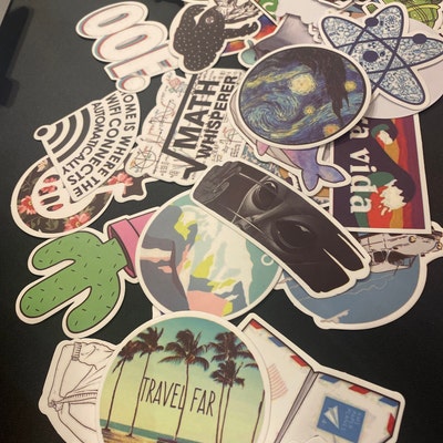 50 Random Sticker Pack for Laptop Book Decoration Stickers - Etsy