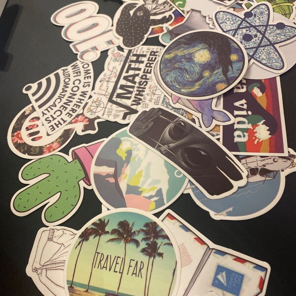 50 Random Sticker Pack for Laptop Book Decoration Stickers - Etsy