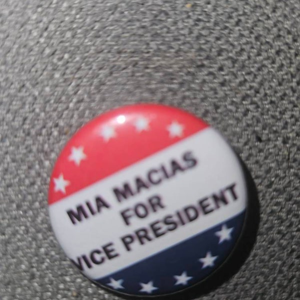 Custom Campaign Buttons - 1.25" or 2.25" Pinback Buttons; VOTE ...