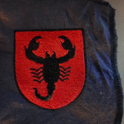 Scorpion Patch Embroidery Design. Machine Embroidery Design. Scorpion ...