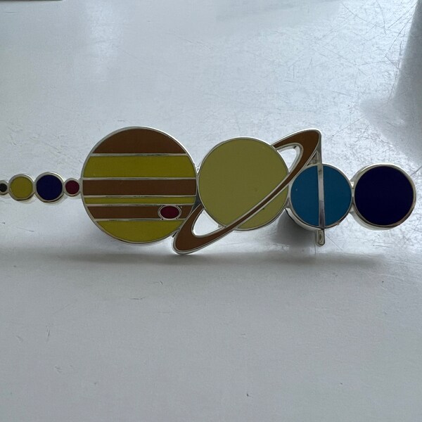 Solar System Enamel Pin - Etsy