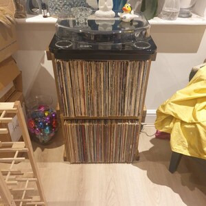 Vinyl Record/lp Stackable Wooden Crate for Great Looking Storage and ...