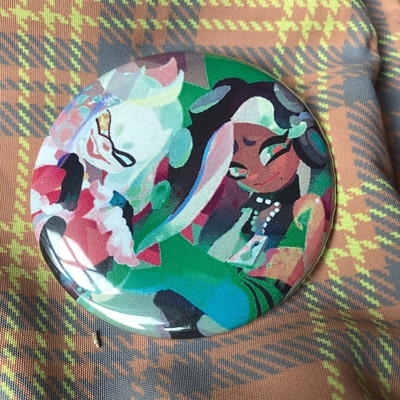Splatoon Pin Buttons 2.25 - Etsy
