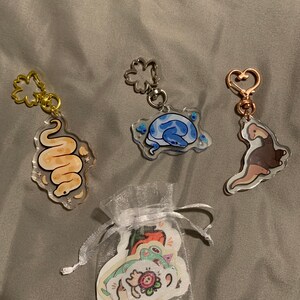 Fruit Salad Snake Charms / Cute Ball Pythons / 2in / Double - Etsy