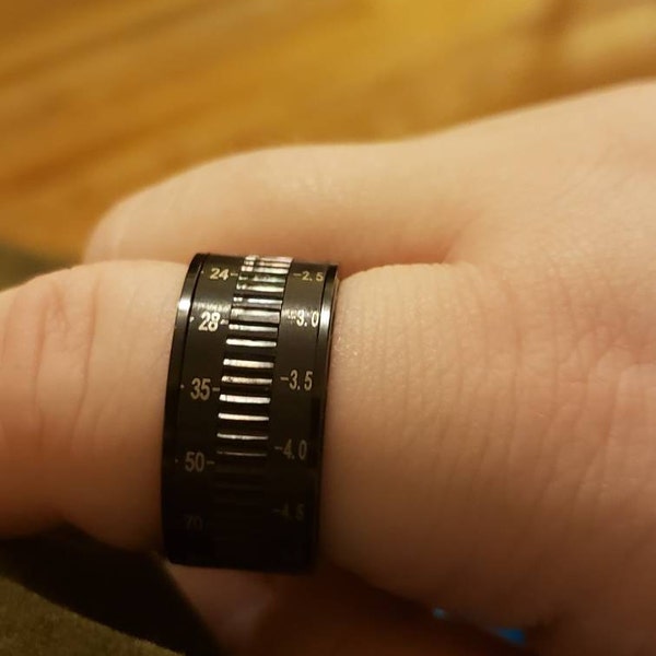 Camera Ring - See Video - Ring for Photographers - Photographers Ring ...