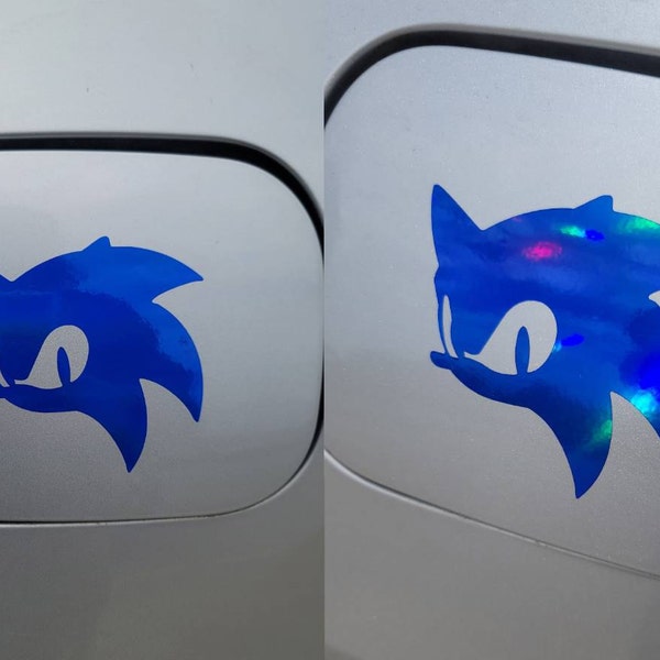 Video-game Sonic Vinyl Sticker/decal - Etsy