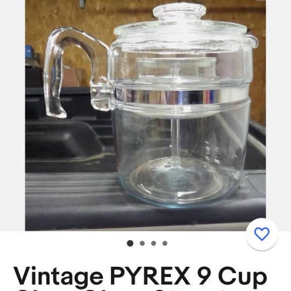 Vintage Pyrex Flameware Glass Coffee Pot Percolator PARTS - Etsy