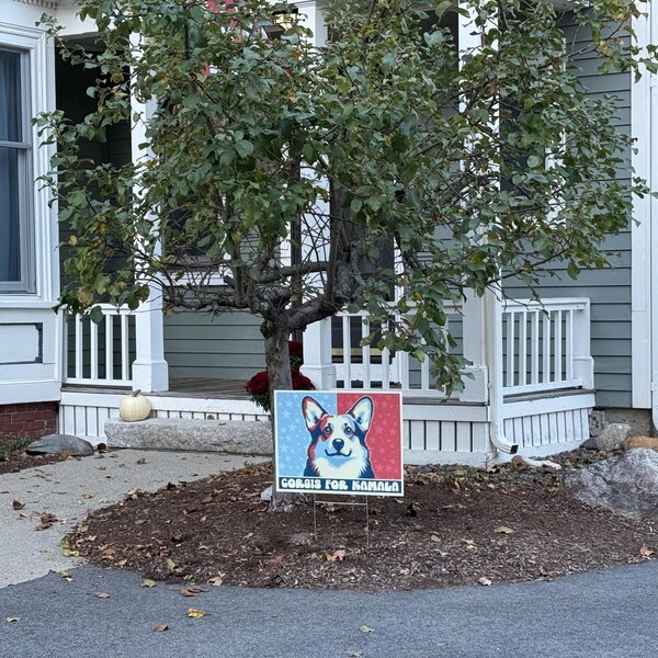 Dogs for Kamala Yard Sign, Dog Moms for Harris Sign, Dog Dads for ...