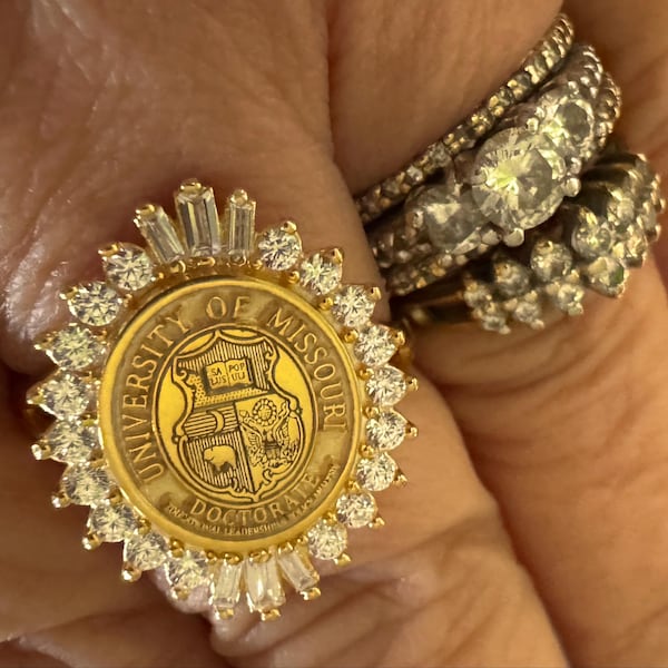 College Ring , Solid Gold Woman Ring , Woman Stone Ring , Class Ring ...