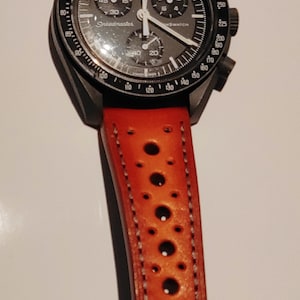 Handmade Rally Watch Band Bespoke Patina Watch Strap 20mm | Etsy