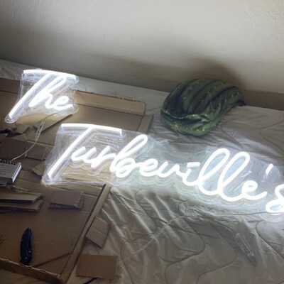Wedding Neon Sign, Neon Sign, Neon Sign Custom, Wedding Signs, Wedding ...