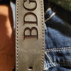 Handmade Personalized Belt Anniversary Gift Engraved Leather Belt ...