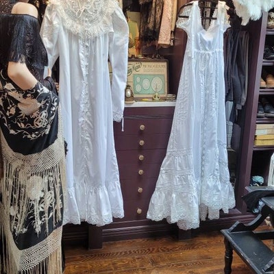Victorian Peignoir, Vintage Negligee, Victorian Robe, Edwardian ...