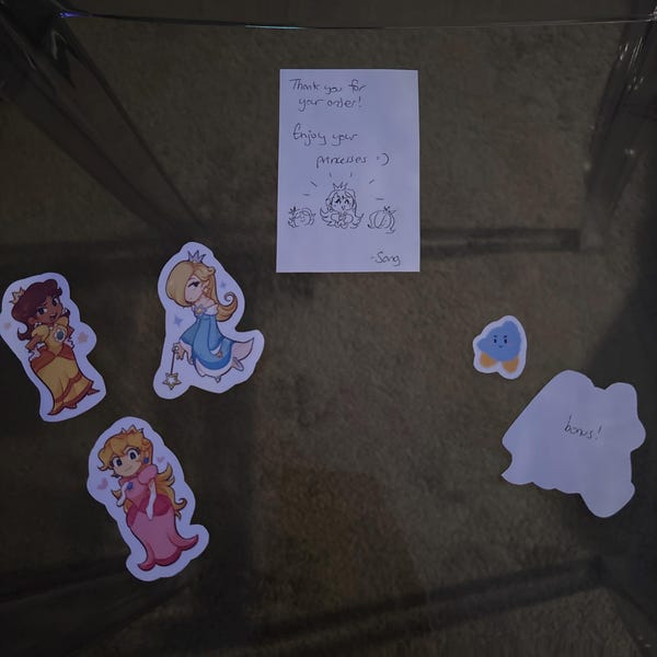 Nintendo Princesses - Keychain/sticker/button Charms - Etsy