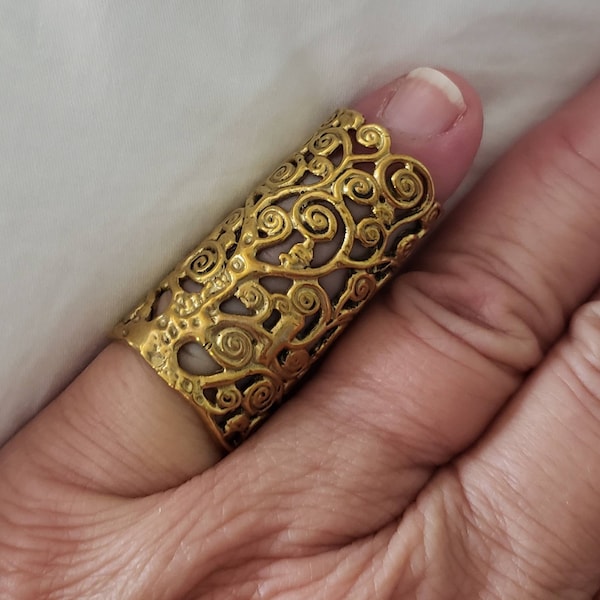 Arthritis Finger Splint for Both PIP & DIP Joints Ring Nickel Silver - Etsy