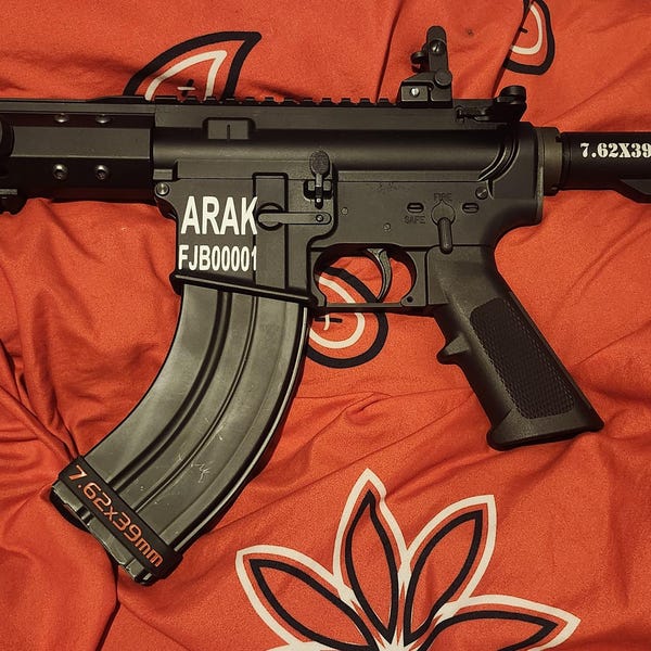 Magwell Decal - (CREATE YOUR OWN) 1.5" X 1.5" - Etsy