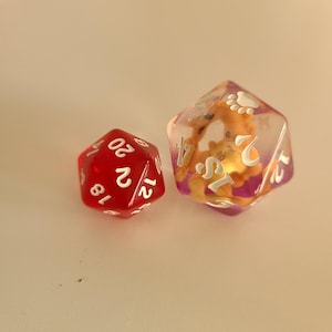 Winter Ice 7 Piece Dice Set - Etsy