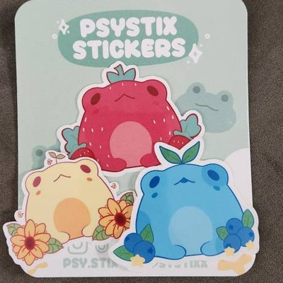 Fluffy Pals Stickers Laminated Die Cut Sticker, Waterproof Laptop Decal ...