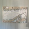 CUSTOM Nautical Map / Chart Printed on Canvas, Acrylic, or Metal Most ...