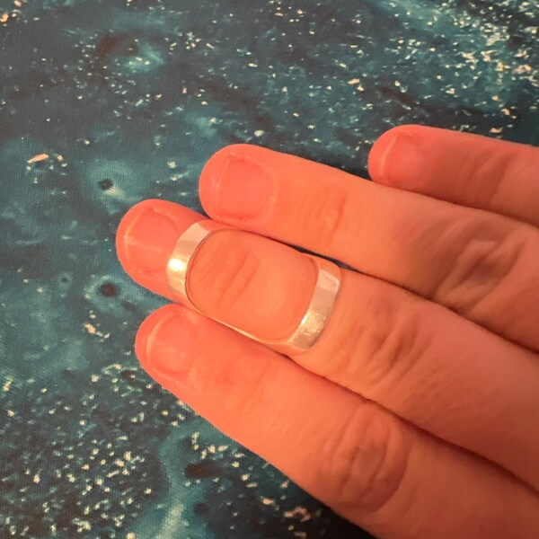 Plain Silver Splint 935 Silver. Stabilise Fingers Joints and Thumbs ...