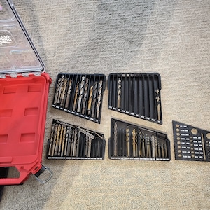Extra Large Drill Bit Organizer Neatly Organize Your Bits - Etsy