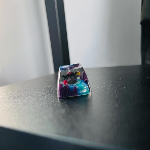 Shark Vs Kraken Fight Diorama Megalodon Hunting Ocean Theme Epoxy Lamp ...